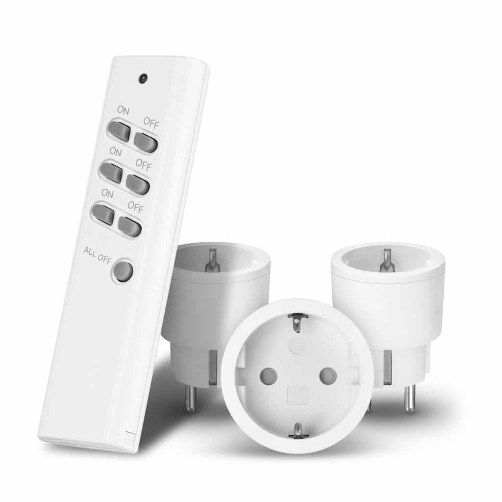 Socket switch set with 3 plugs - Trust Switch-in