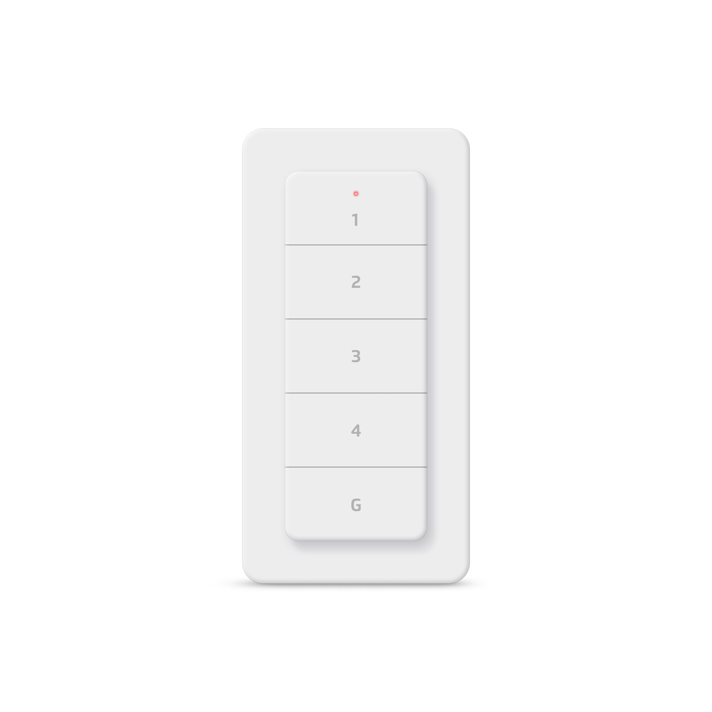Remote control with wall mounting - Trust Switch-in